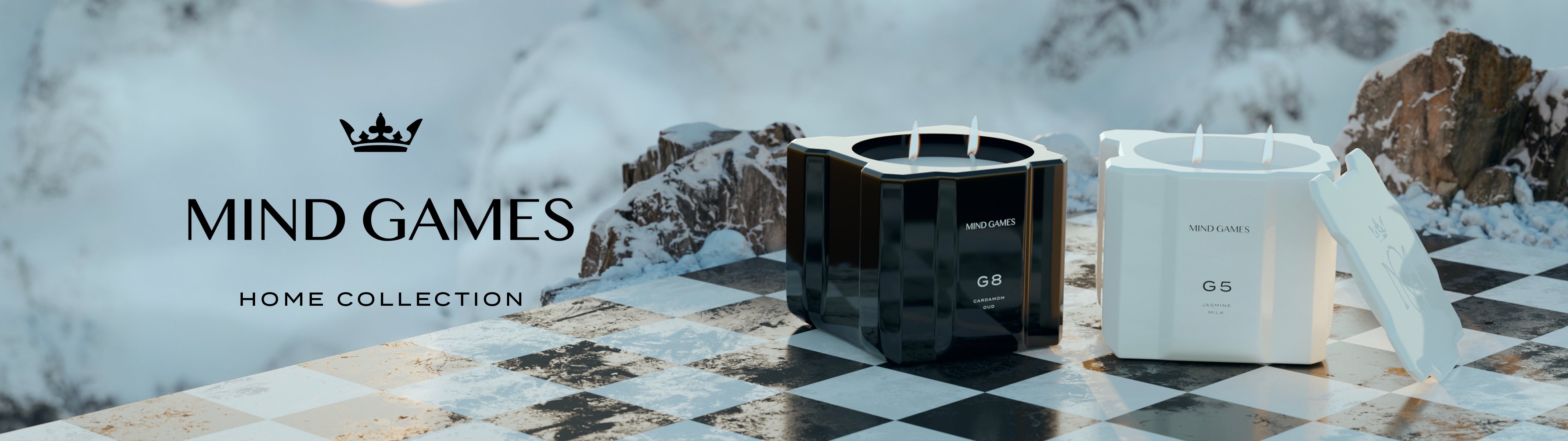 Home Collection by MIND GAMES | Luxury Candles & House Scents